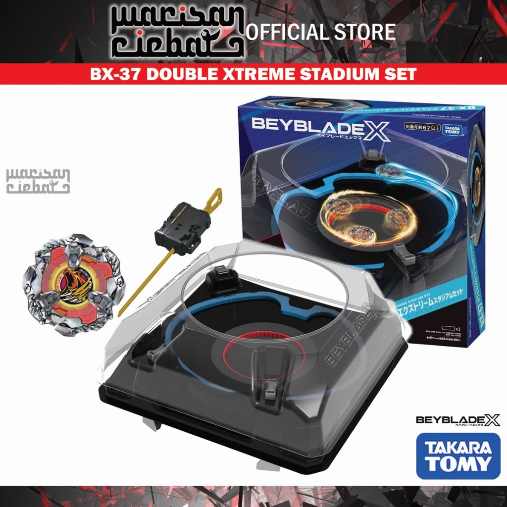 Takara Tomy Beyblade X BX-37 Double Xtreme Stadium Set | Shopee Malaysia