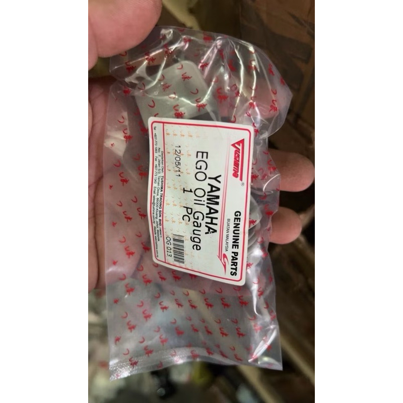 YAMAHA EGO / EGOS GAUGE OIL LEVEL 4T LEVER PENUTUP MINYAK ENGINE HITAM ...