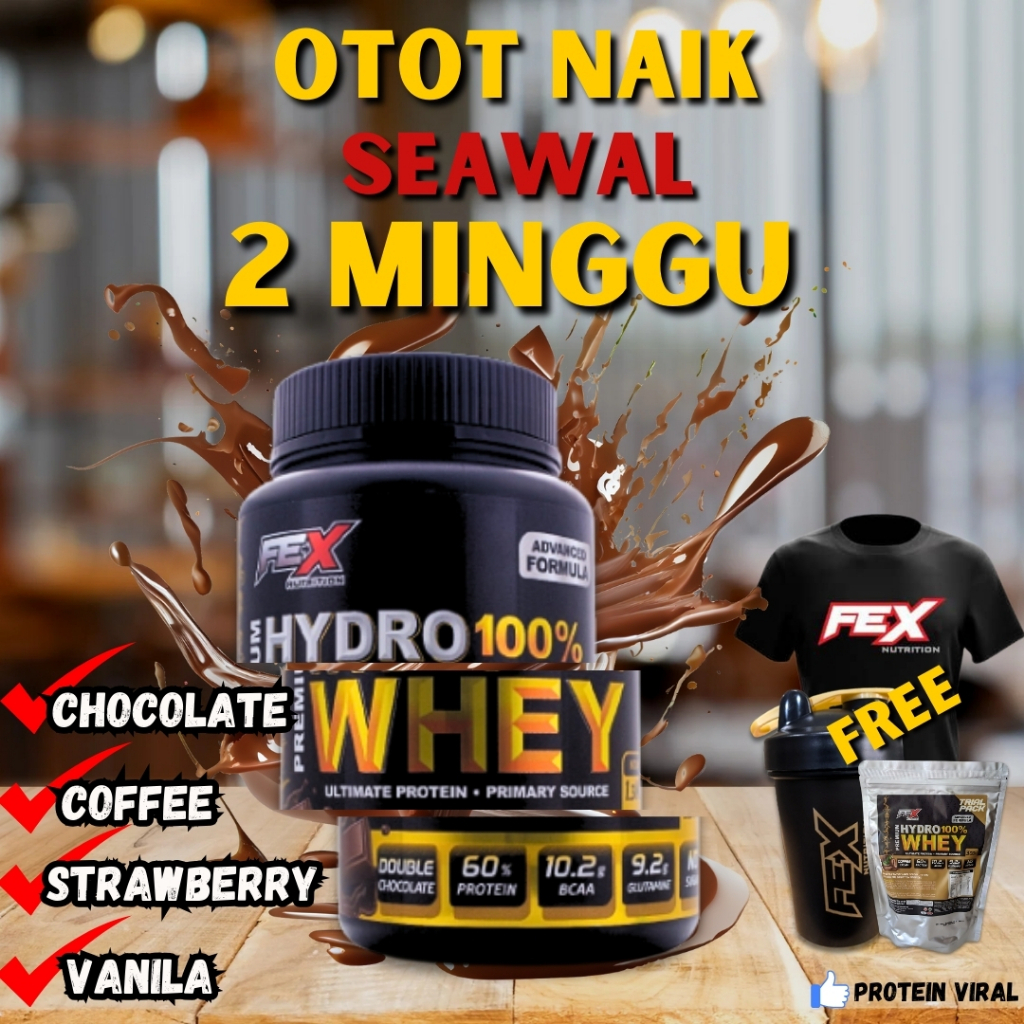 [FREE GIFT] SUSU PROTEIN HYDROWHEY FEX NUTRITION | Shopee Malaysia