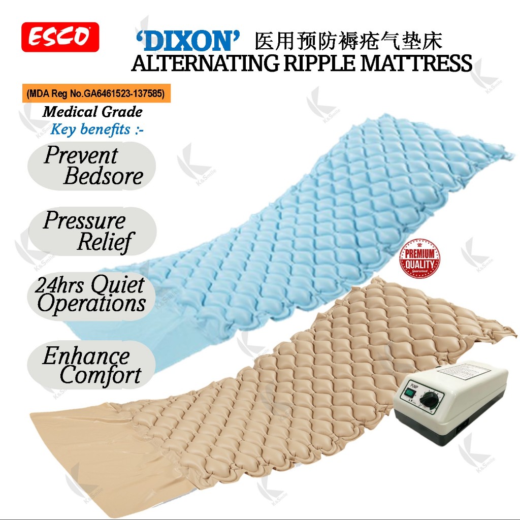 Dixon Bubble Ripple Air Mattress/Tilam Angin Perubatan untuk Pencegahan ...