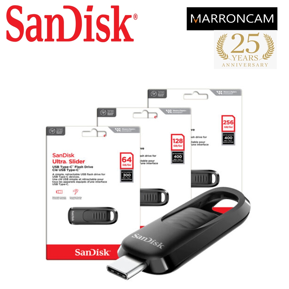 SanDisk Ultra Slider USB-C 3.2 Gen 1 Flash Drive | Shopee Malaysia