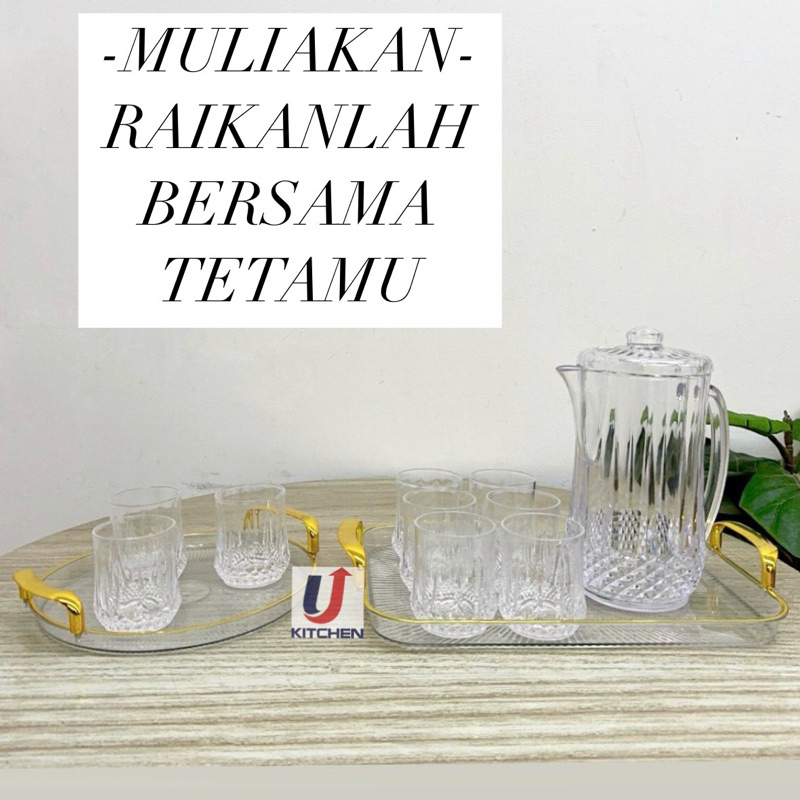 set dulang jug cawan plastik | Shopee Malaysia