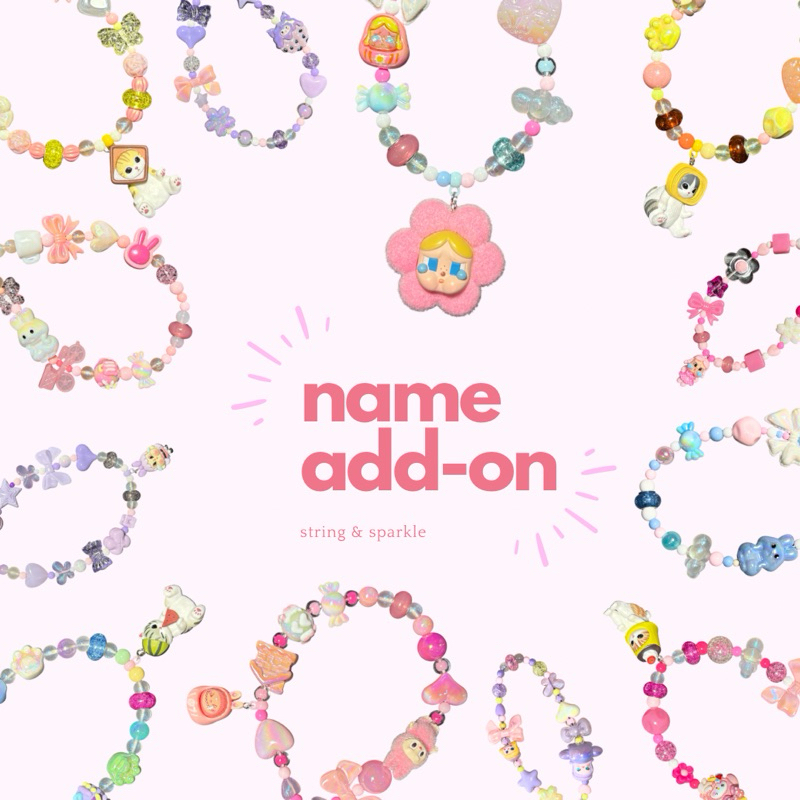 name add-on ౨ৎ charm | Shopee Malaysia