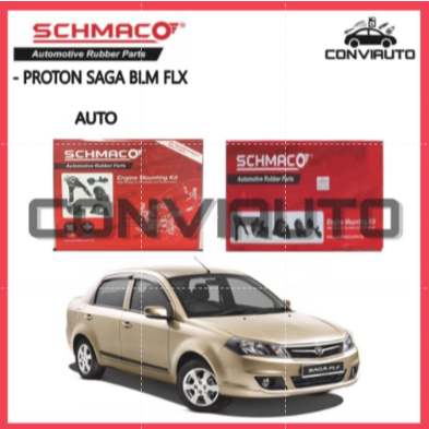 PROTON SAGA BLM FLX AUTO SCHMACO ENGINE MOUNTING KIT SET (4PCS IN 1 SET ...