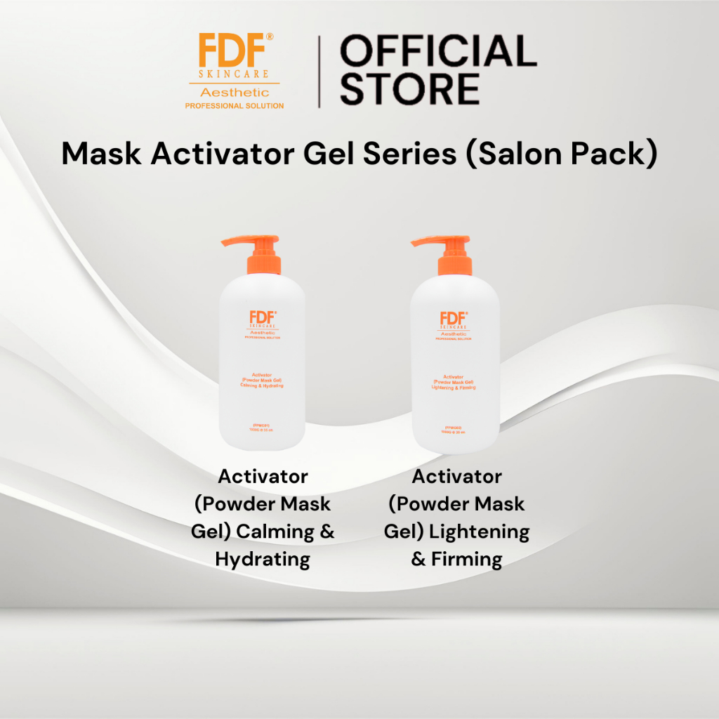 FDF Mask Activator Gel Series (Salon Pack) 软膜调配凝胶系列 (沙龙装) | Shopee Malaysia