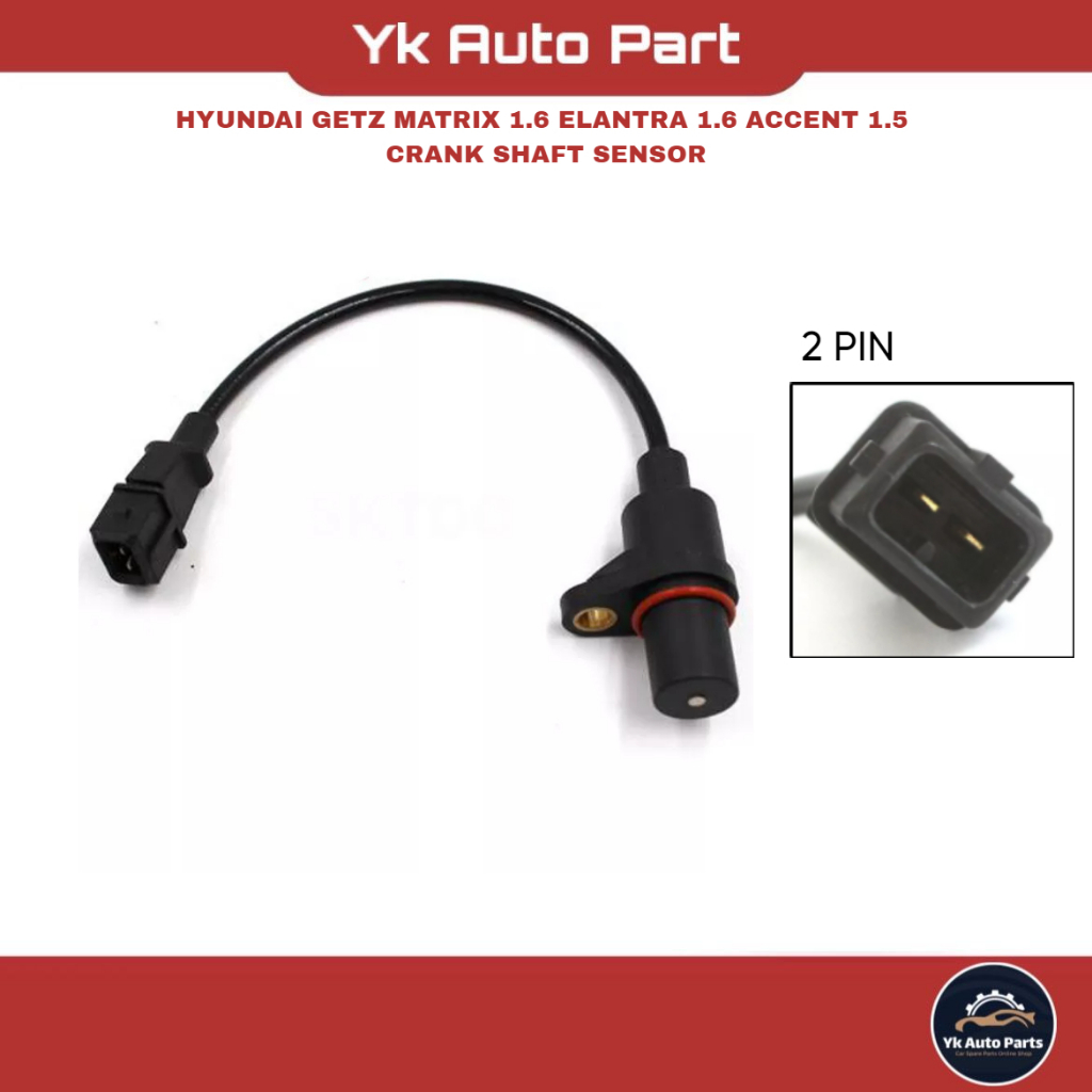 HYUNDAI GETZ MATRIX 1.6 ELANTRA 1.6 ACCENT 1.5 CRANK SHAFT SENSOR ...