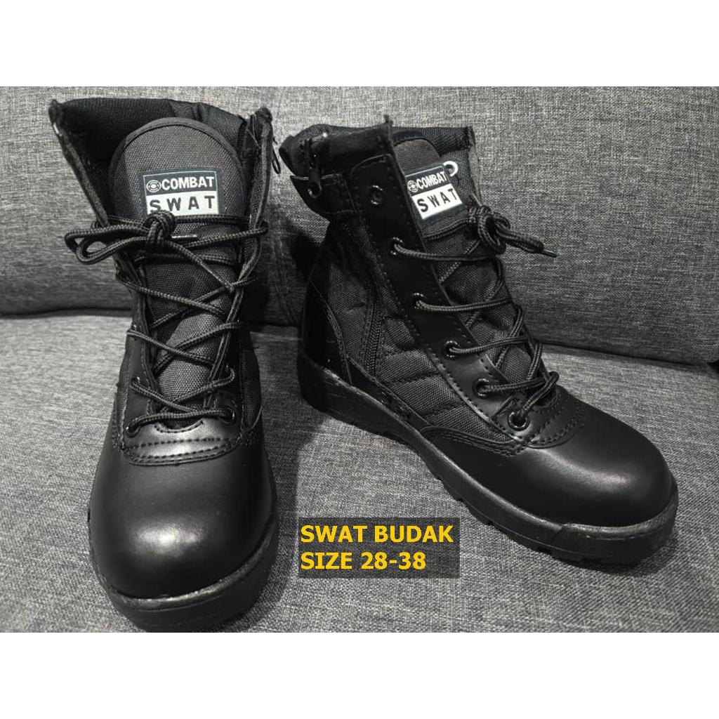 Combat Swat Boys Footwear Outdoor Summer Camp Kids Tactical Boots ...