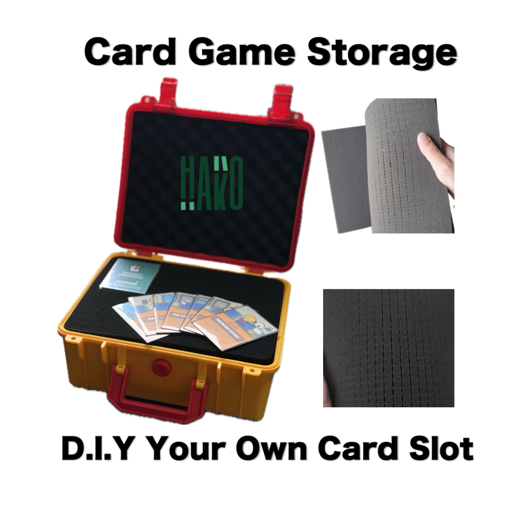 HEAVY DUTY TRADING CARD GAME STORAGE CASE / POKEMON / TCG / BUSHIROAD ...