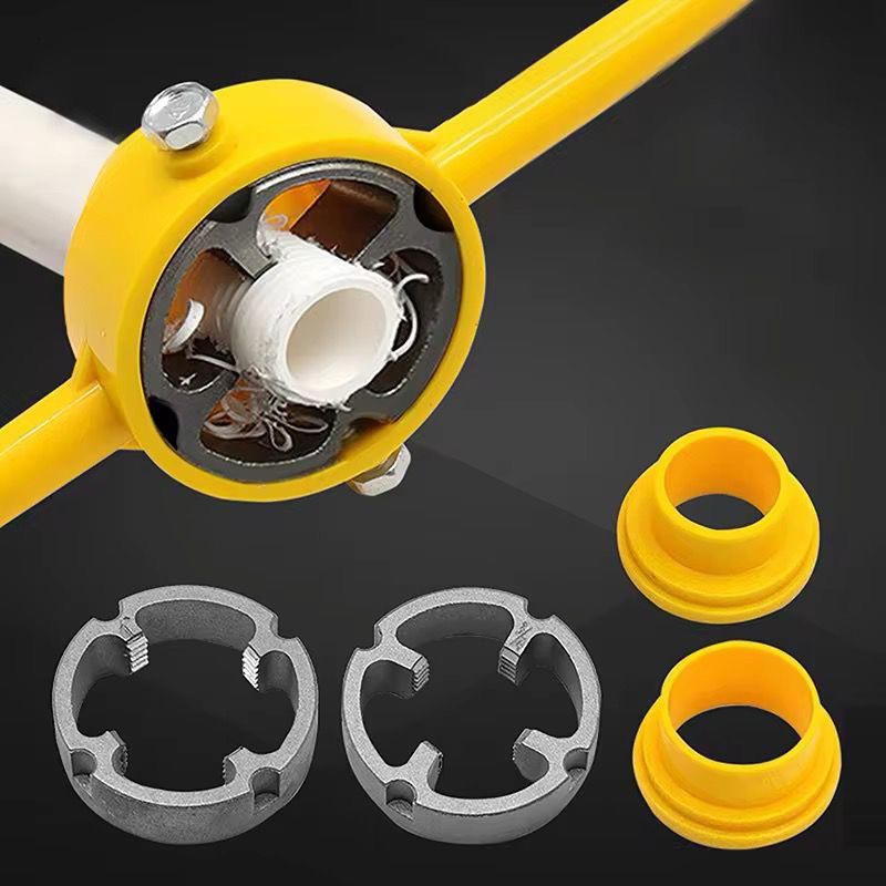 6pcs Water pipe Tap PVC Thread Maker Tool Hose Pipe Threader Plumbing ...