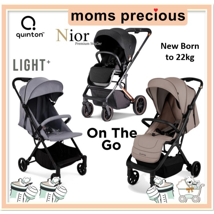 Quinton On The Go Stroller / Light+ / Roxy Stroller Compact Stroller ...