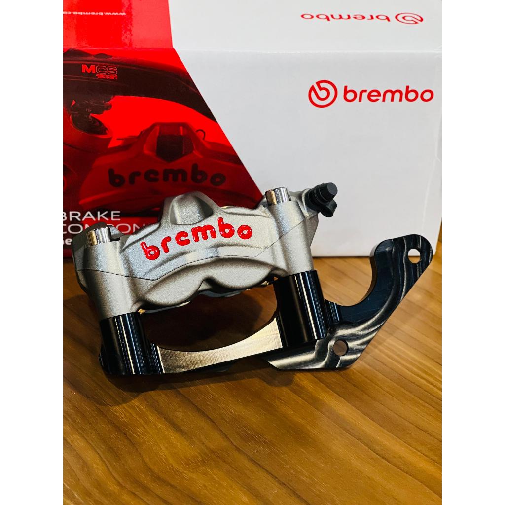 Original Brembo M5 > Yamaha NVX V1 V2 Nmax Aerox 155 Brake Caliper M50 + Bracket PNP 4Pot Front ...