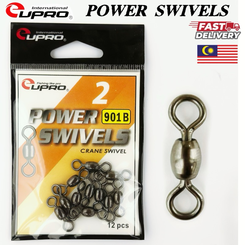 Eupro Power Swivels Crane Swivel 901B Snap Pin Roller (Japan) | Shopee ...