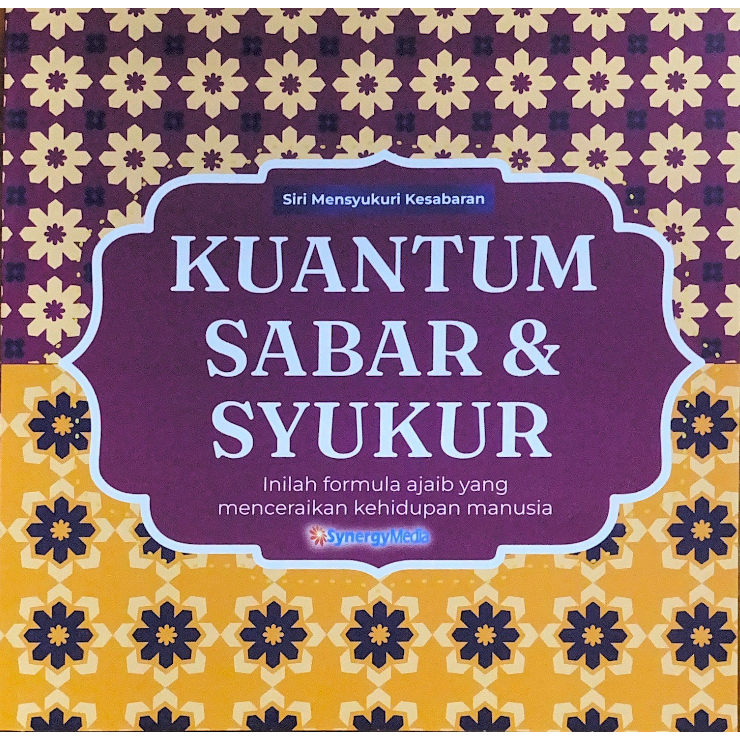 KUANTUM SABAR & SYUKUR - Siri Mensyukuri Kesabaran | Shopee Malaysia