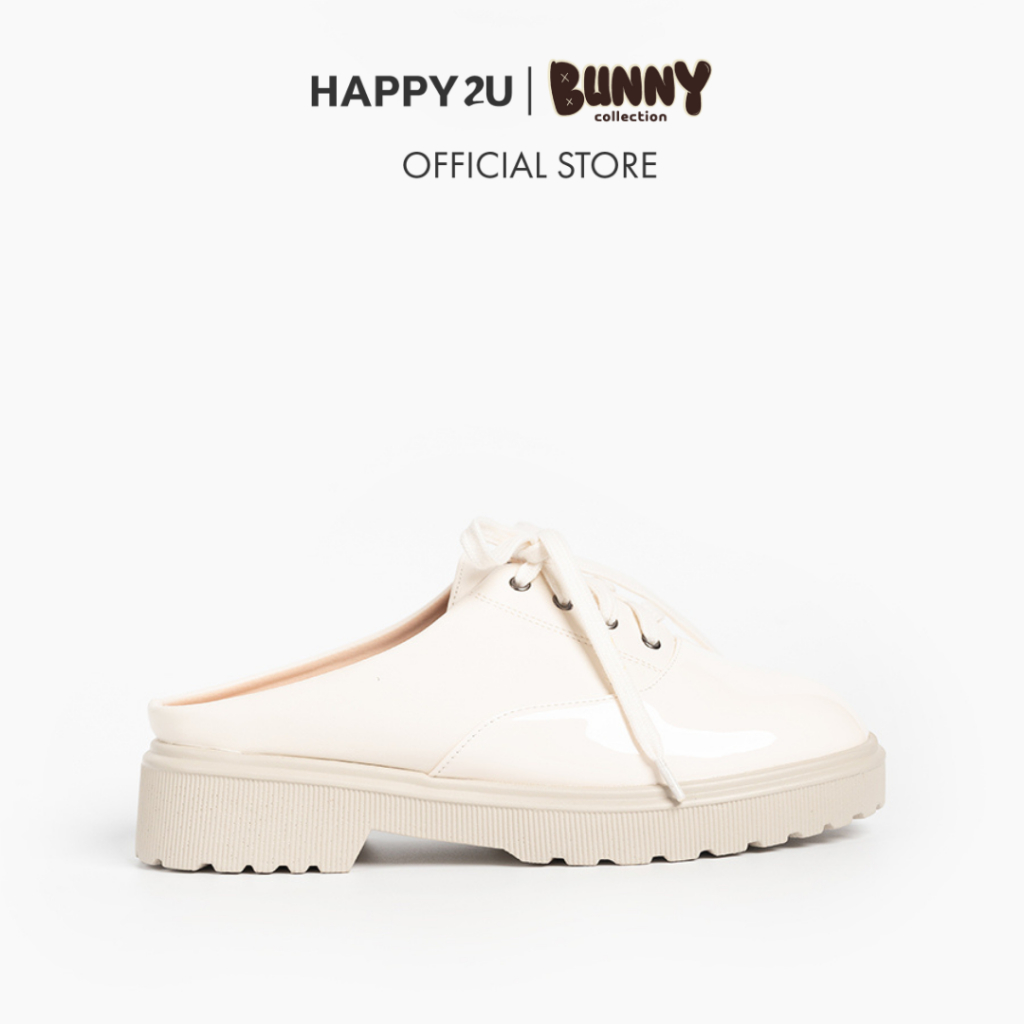 HAPPY2U Kasut Wanita Ely Backless Bunny Platform | Shopee Malaysia
