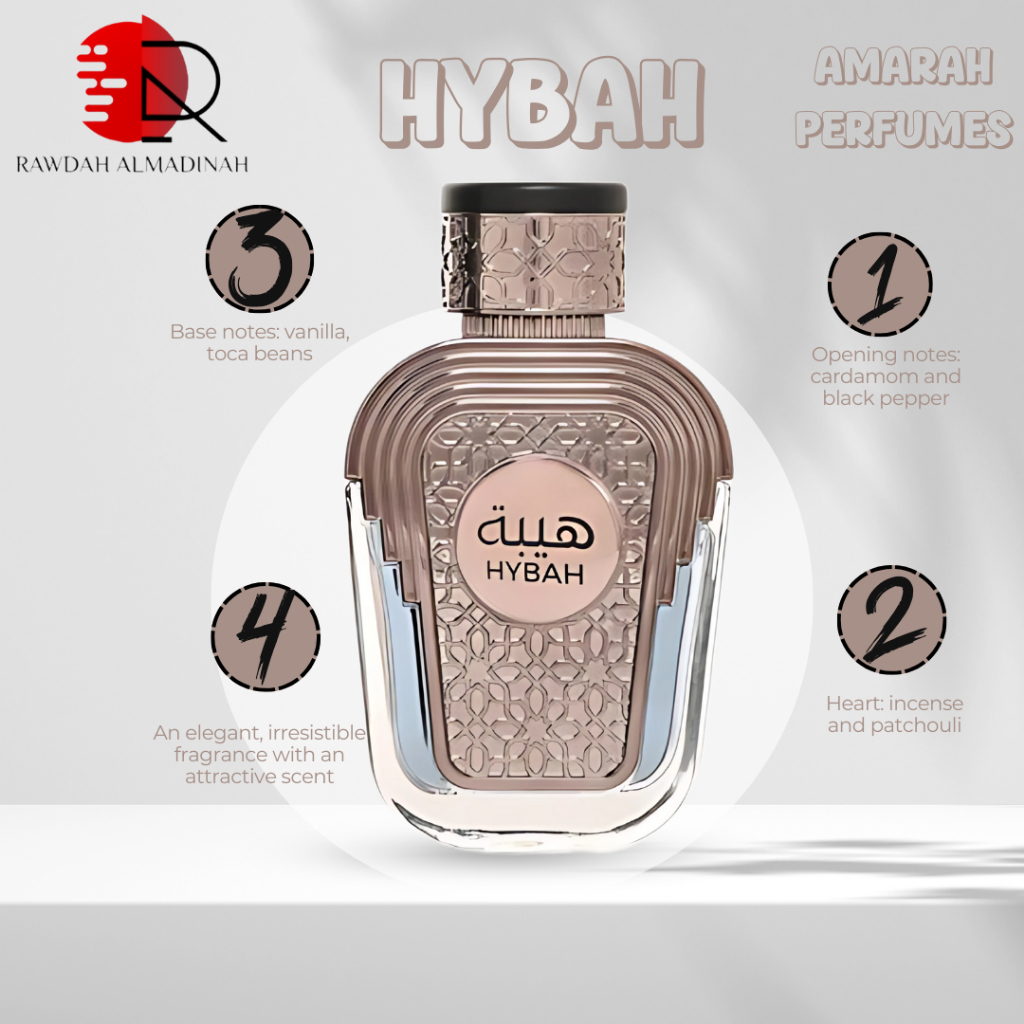 HYBAH -AMARAH PERFUMES - 100 ML -EDP | Shopee Malaysia