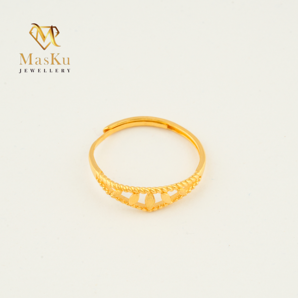 Masku Jewellery 999 Adjustable Ring / 999 Cincin Simpul ...