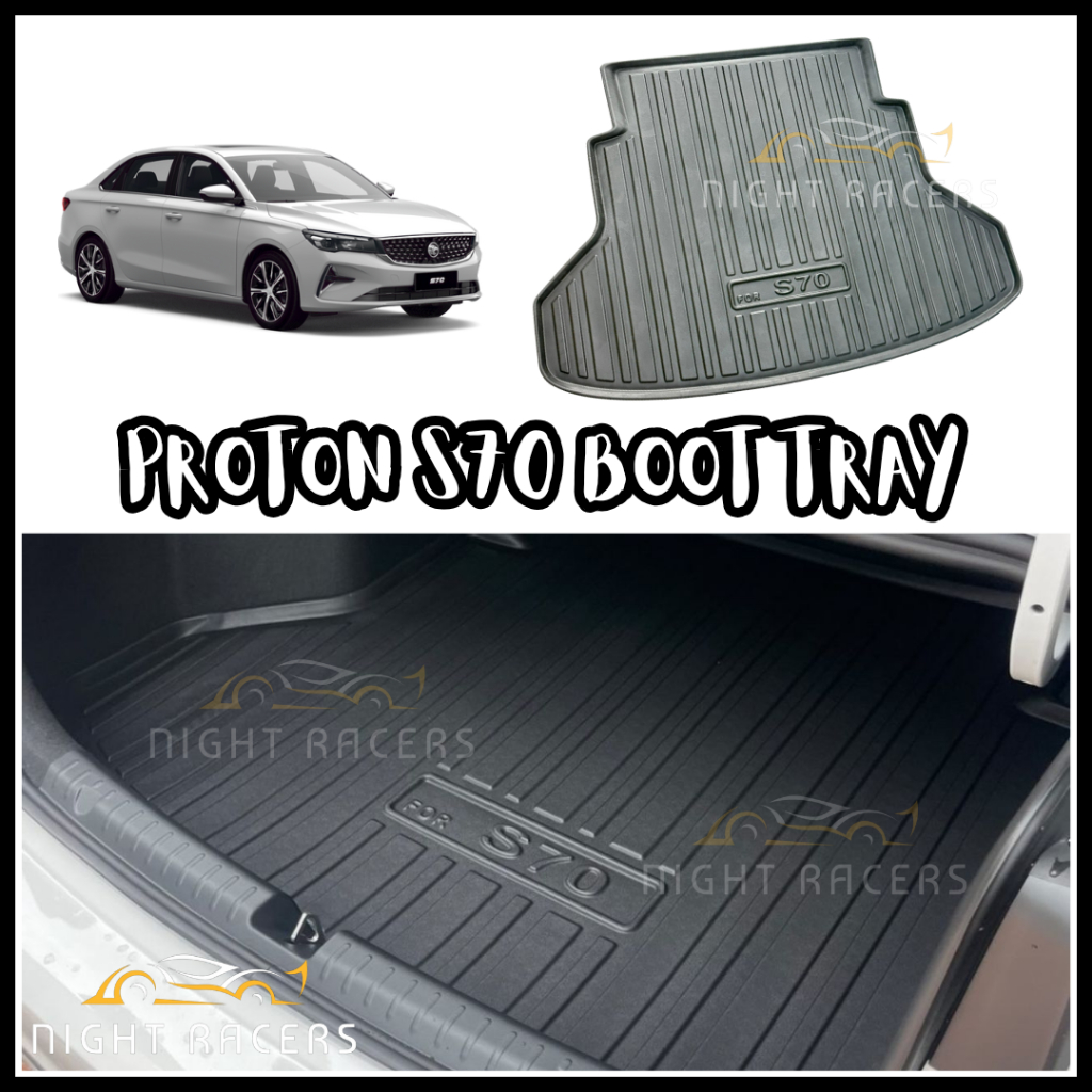 PROTON S70 BOOT TRAY TRUNK MAT ABS WATER PROOF DUST PROOF 100% PERFECT ...