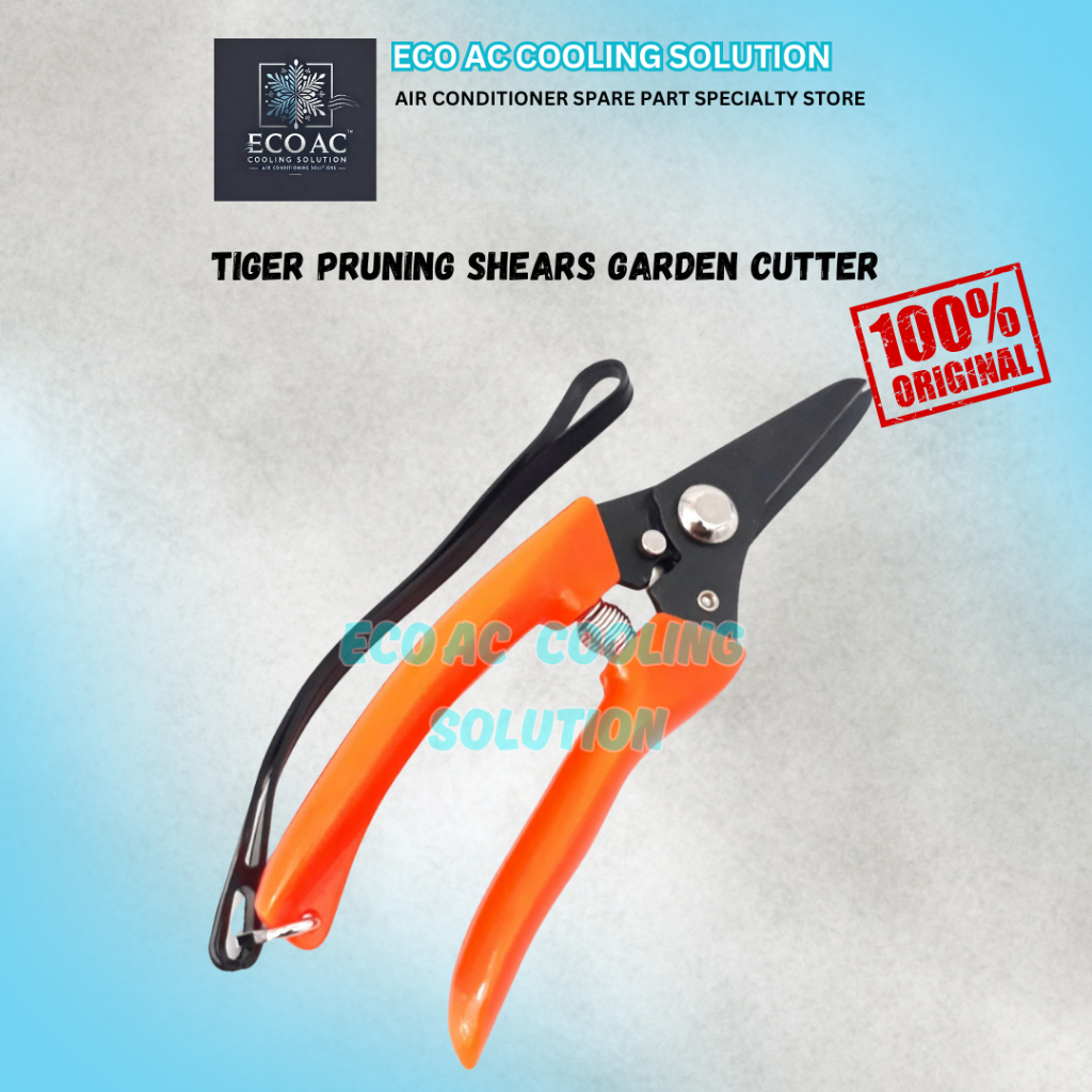 TIGER PRUNING SHEARS GARDEN CUTTER / 修枝剪园林刀具 园艺剪 花草剪 | Shopee Malaysia
