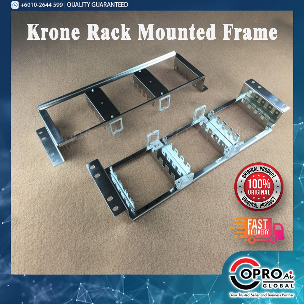 [OPRO AI] 3U 19”Inches Krone Rack Mounted Frame for 100pairs and 150 ...