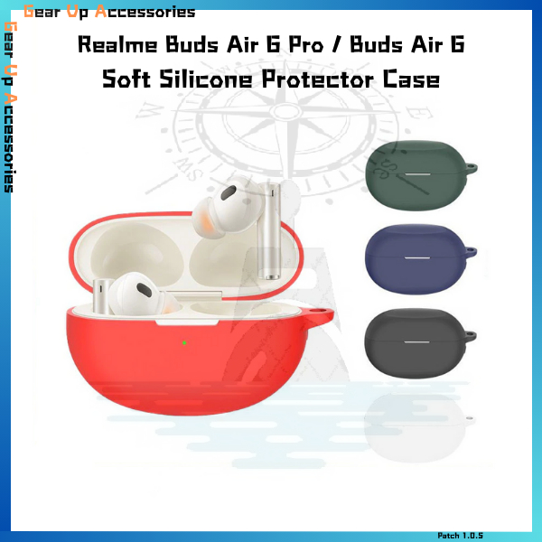 Realme Buds Air 6 Pro Buds 5 Pro Soft Silicone Case Full Cover Protect ...