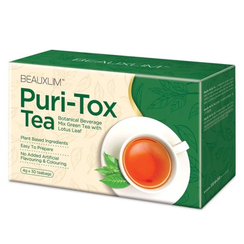 Beauxlim Puri-Tox Tea Detox/Slimming Tea (30's x 4g) | Shopee Malaysia