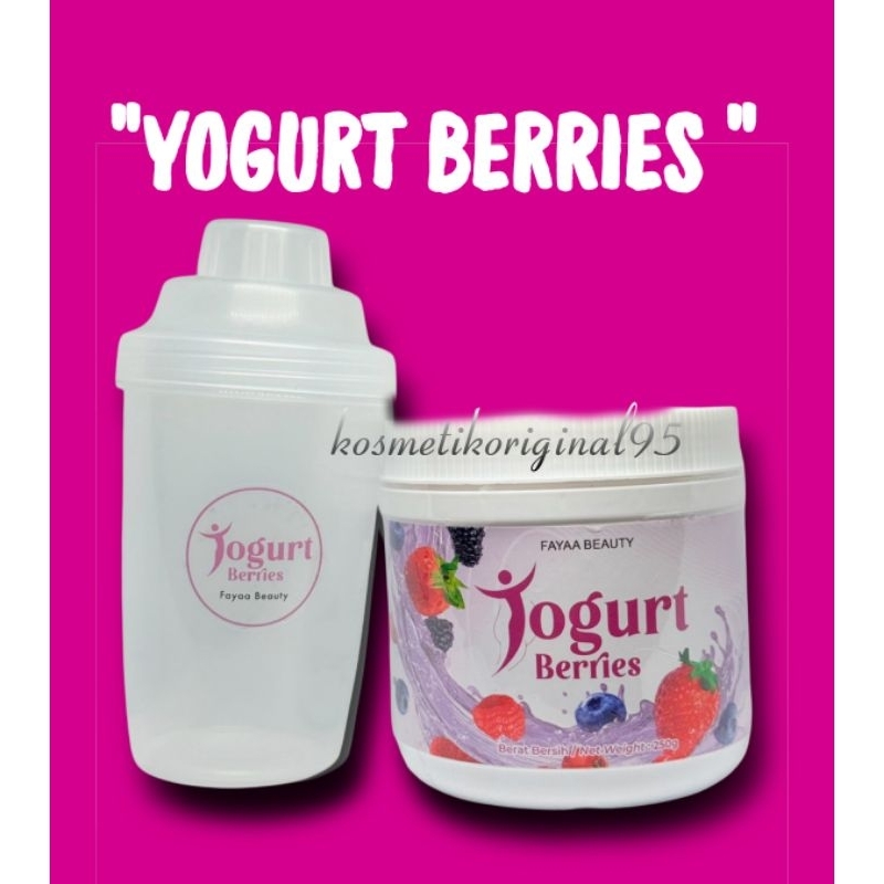 YOGURT BERRIES ORIGINAL HQ | MINUMAN POWDER BERPERISA BUAHAN YOGURT ...