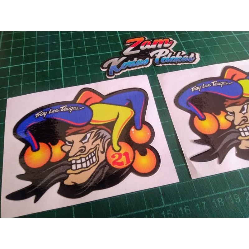 STICKERS TROY LEE DESIGNS PASCAL PICOTTE STICKER PRINT LAMINATED ...