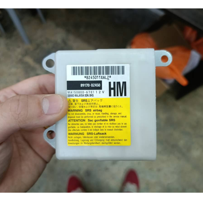 🔥NEW🔥 HM 89170-BZ450 PERODUA BEZZA STEERING SRS AIR BAG CONTROL UNIT ...
