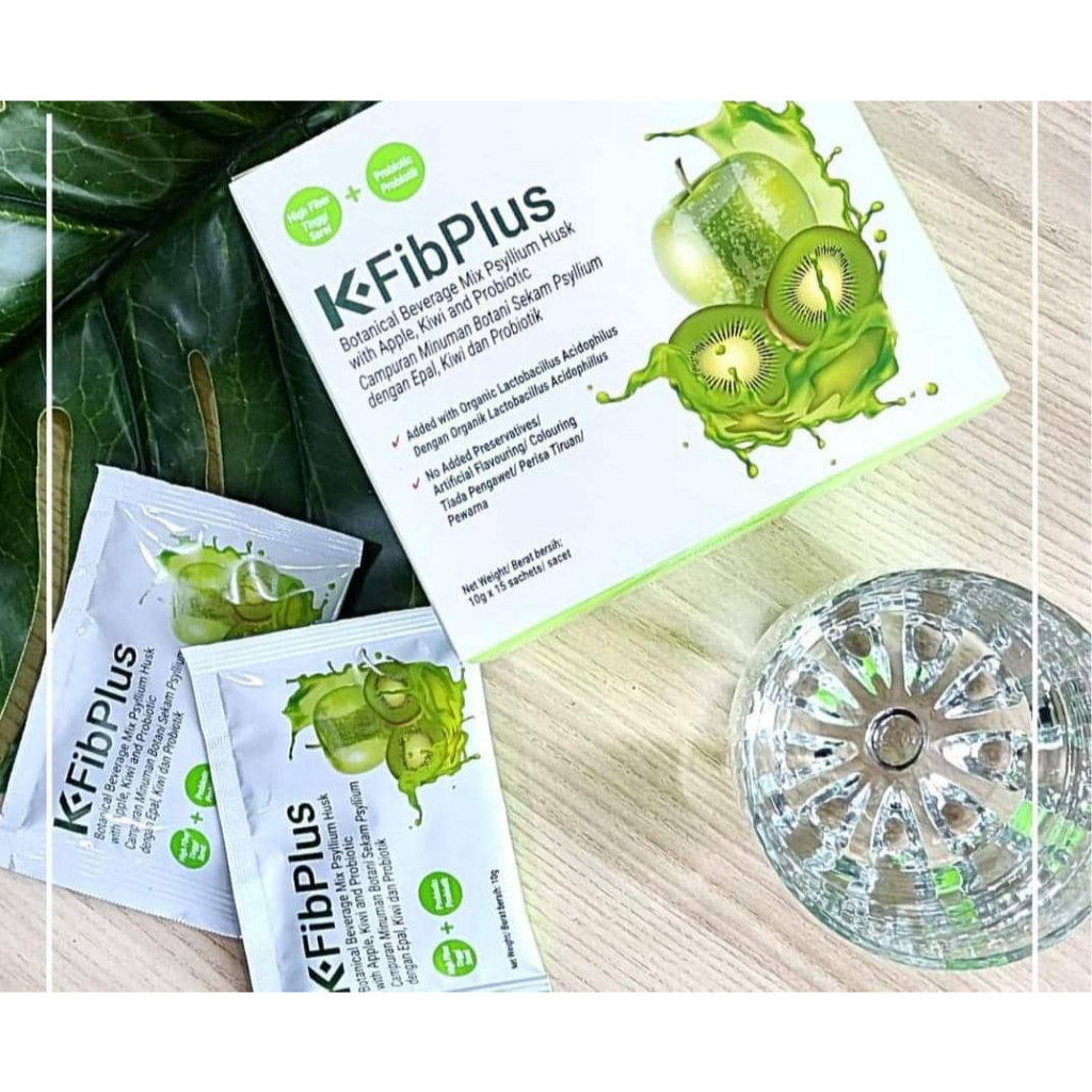Free Shipping K-Fibre Plus (K-FibPlus) (10G X 15 sachets) (With Free ...