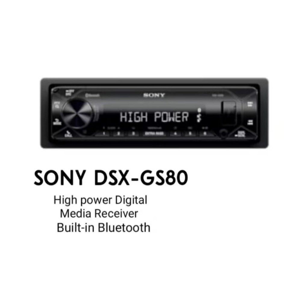 Sony DSX-GS80 - High-power Digital Media Receiver | Shopee Malaysia