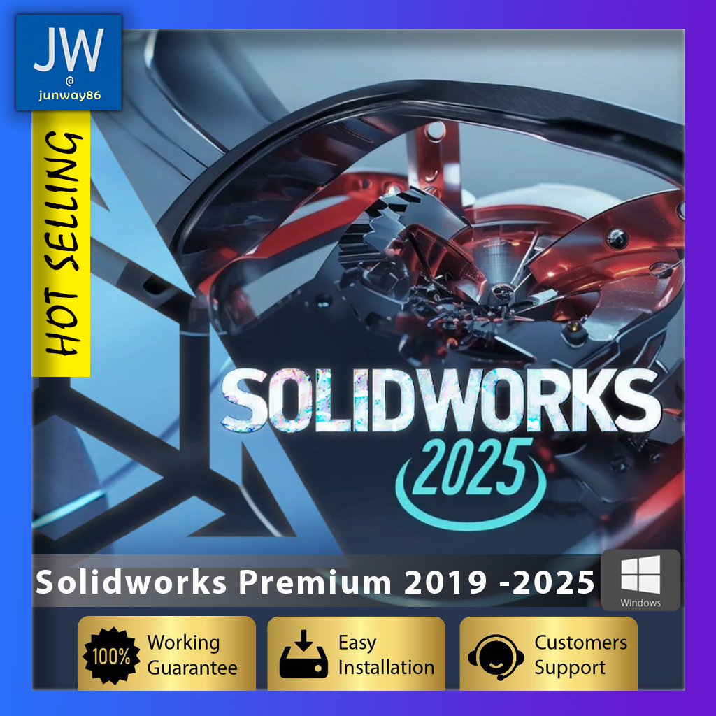 SolidWorks 2019 - 2025 Premium Edition with Installation Tutorial (Full ...