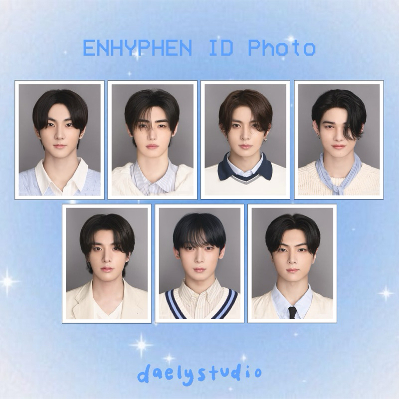 ENHYPEN ID Photo (Fanmade) | Shopee Malaysia