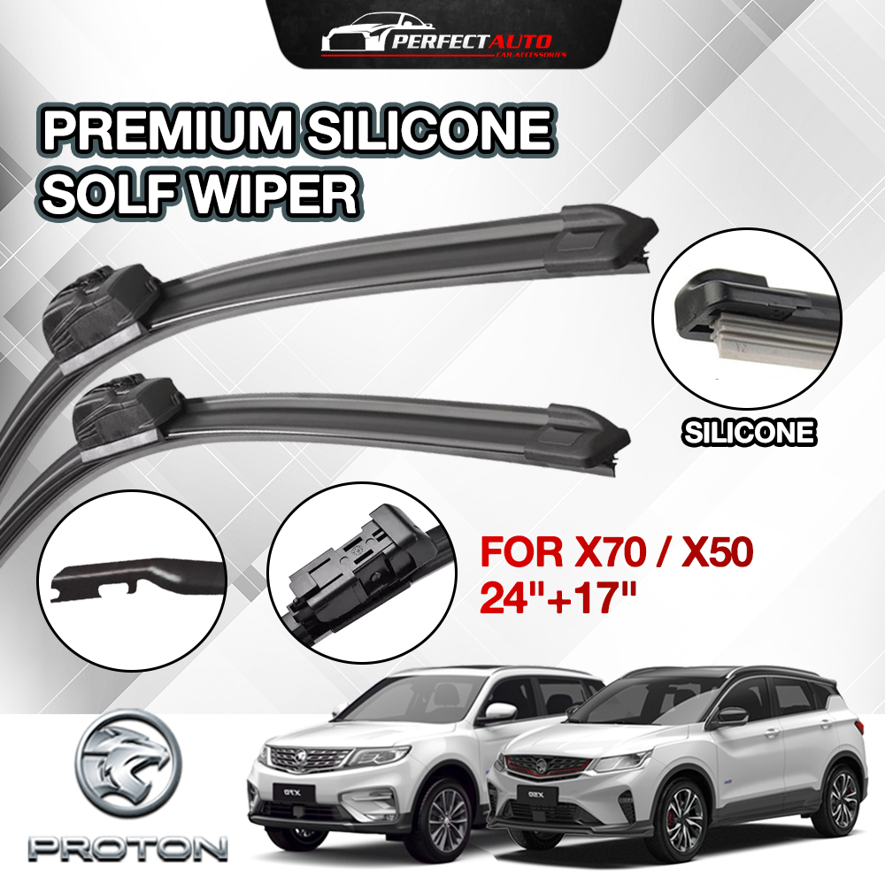 PROTON X50 X70 JAPAN TECHNOLOGY SILICONE WIPER BLADE | Shopee Malaysia