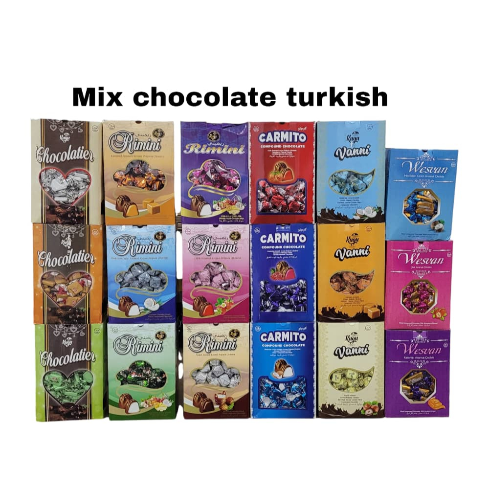 CHOCOLATES ASSORTED TURKISH CHOCOLATES/COKLAT TURKEY /MIX CHOCOLATE ...