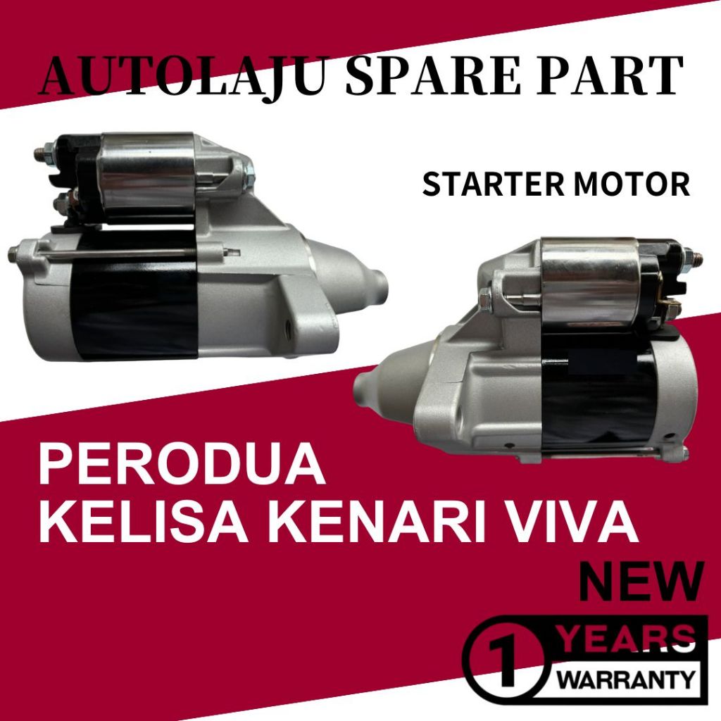 PERODUA KELISA KENARI VIVA AUTO MANUAL 8T STARTER NORMALSPEED HIGHSPEED ...