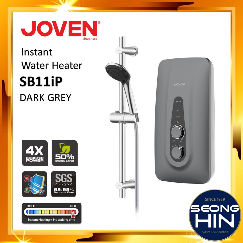 JOVEN SB11iP Instant Water Heater with DC INVERTER PUMP / Pemanas Air Mandian | Shopee Malaysia