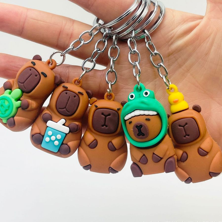 🔥Ready Stock🔥Capybara Key Chain KeyChains Cute 卡皮巴拉锁匙扣 | Shopee Malaysia