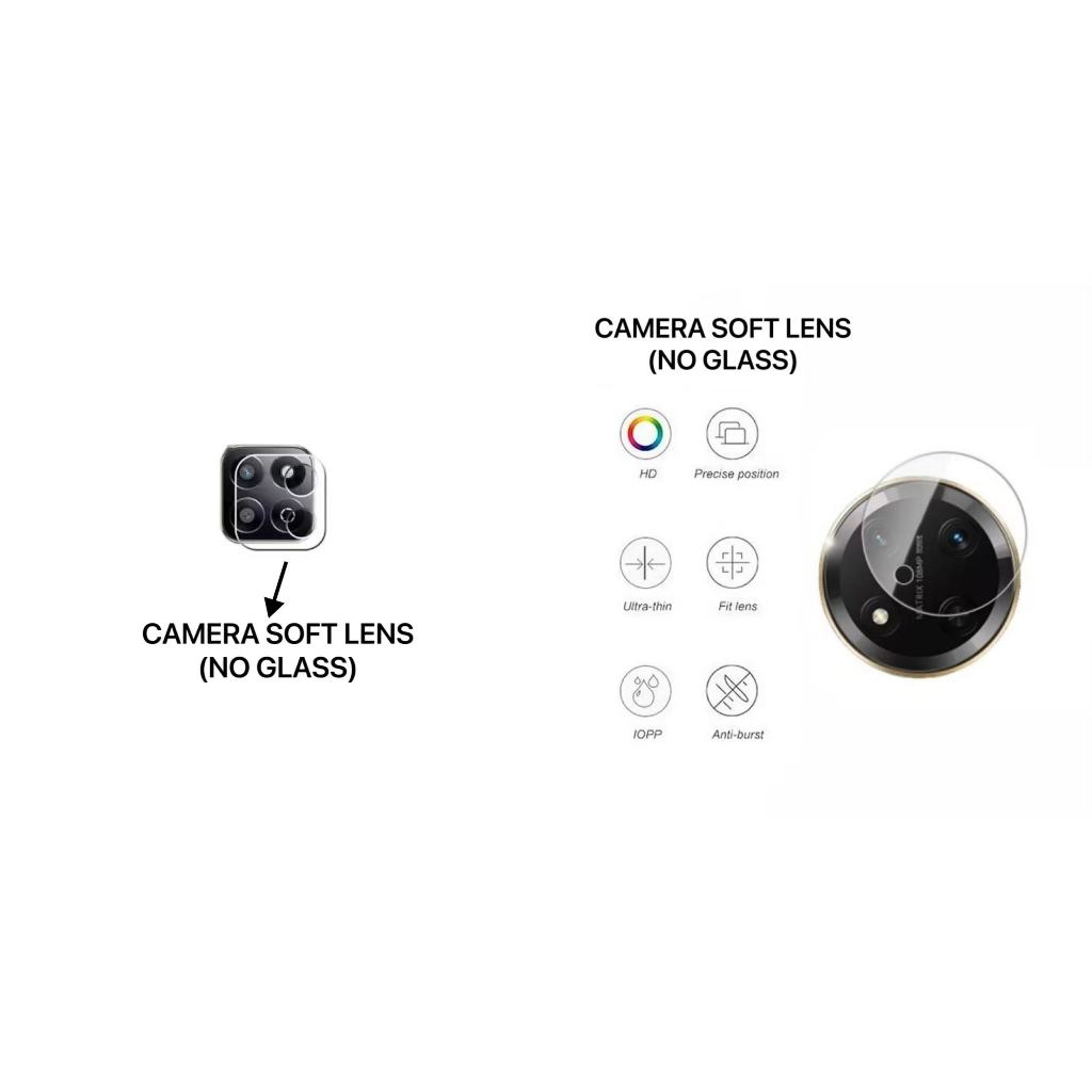 HONOR X7C/HONOR X9C/HONOR 200 SMART Hydrogel Camera Lens Protector Film ...