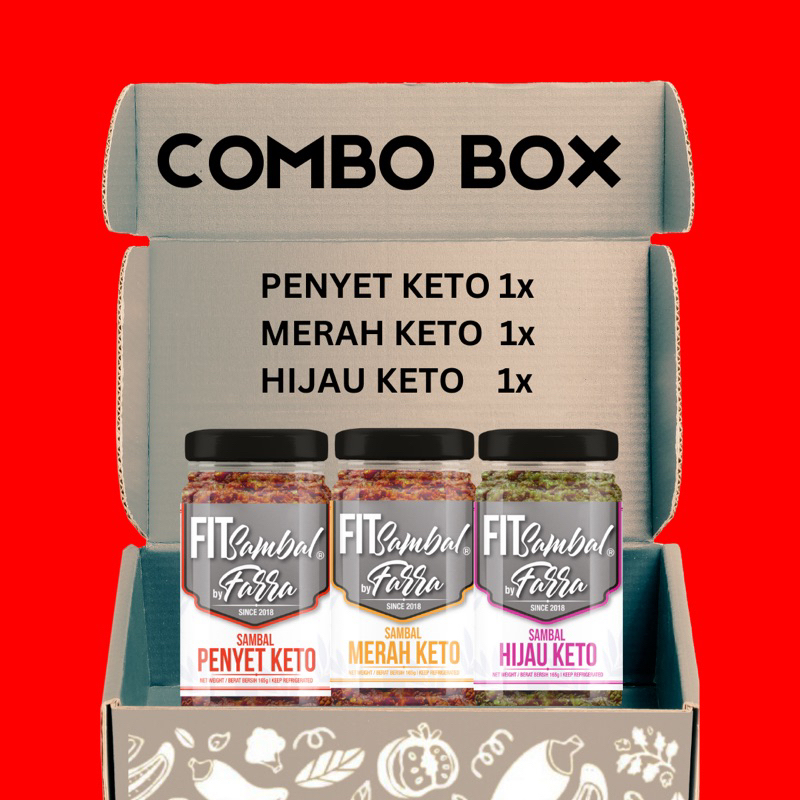 COMBO JIMAT / Gift Box Fitsambal Keto | Shopee Malaysia
