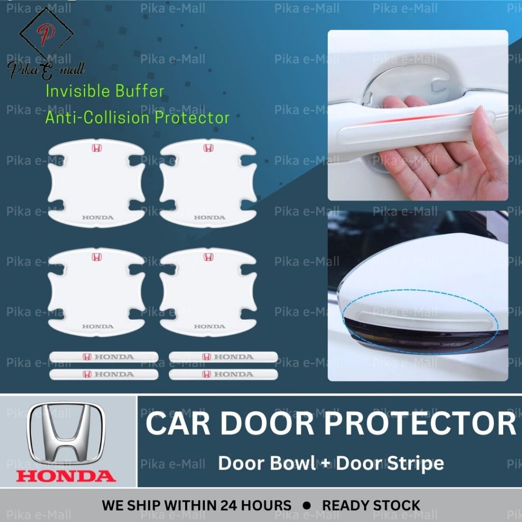 Honda Car Door Protector Edge Guard Sticker Bumper Stripe Car Door ...