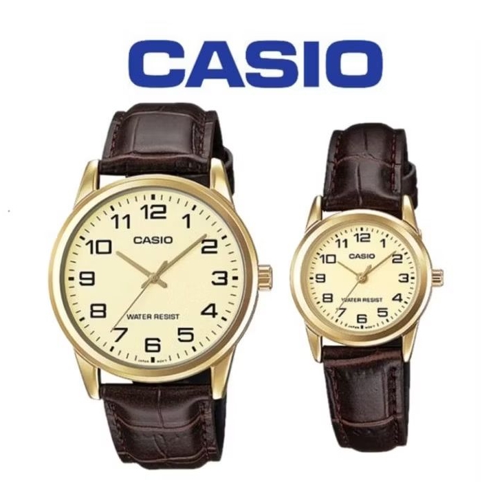 Official Warranty Casio Couple Watches Mtp V001gl 9b Ltp V001gl 9b Casio Analog Watch Casio Men