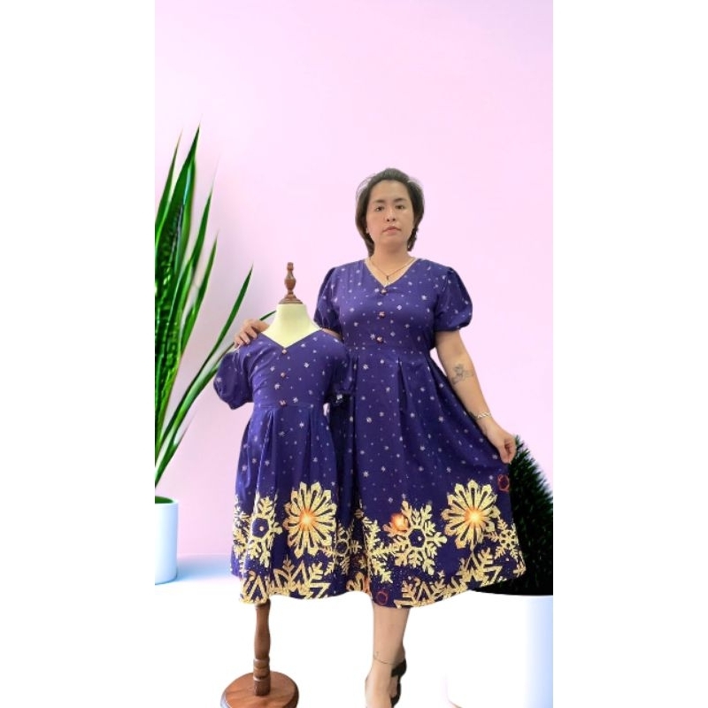 MELINDA SET MOM N KIDS..MOM..50KG TO 80KG..GIRLS..20KG TO 35KG | Shopee ...