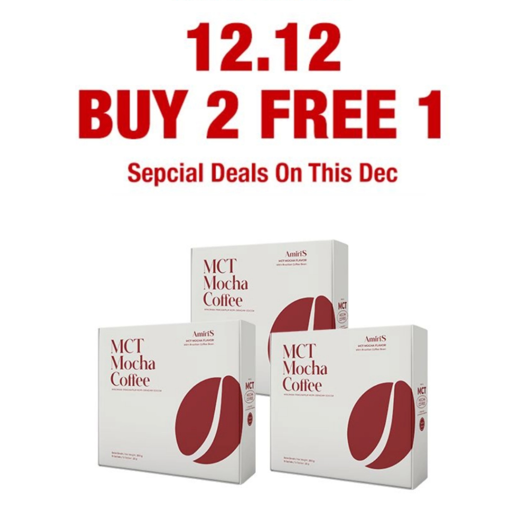 【B2F1】ECOHAIR x AmiriS MCT Mocha - 15 sachets/box | Shopee Malaysia