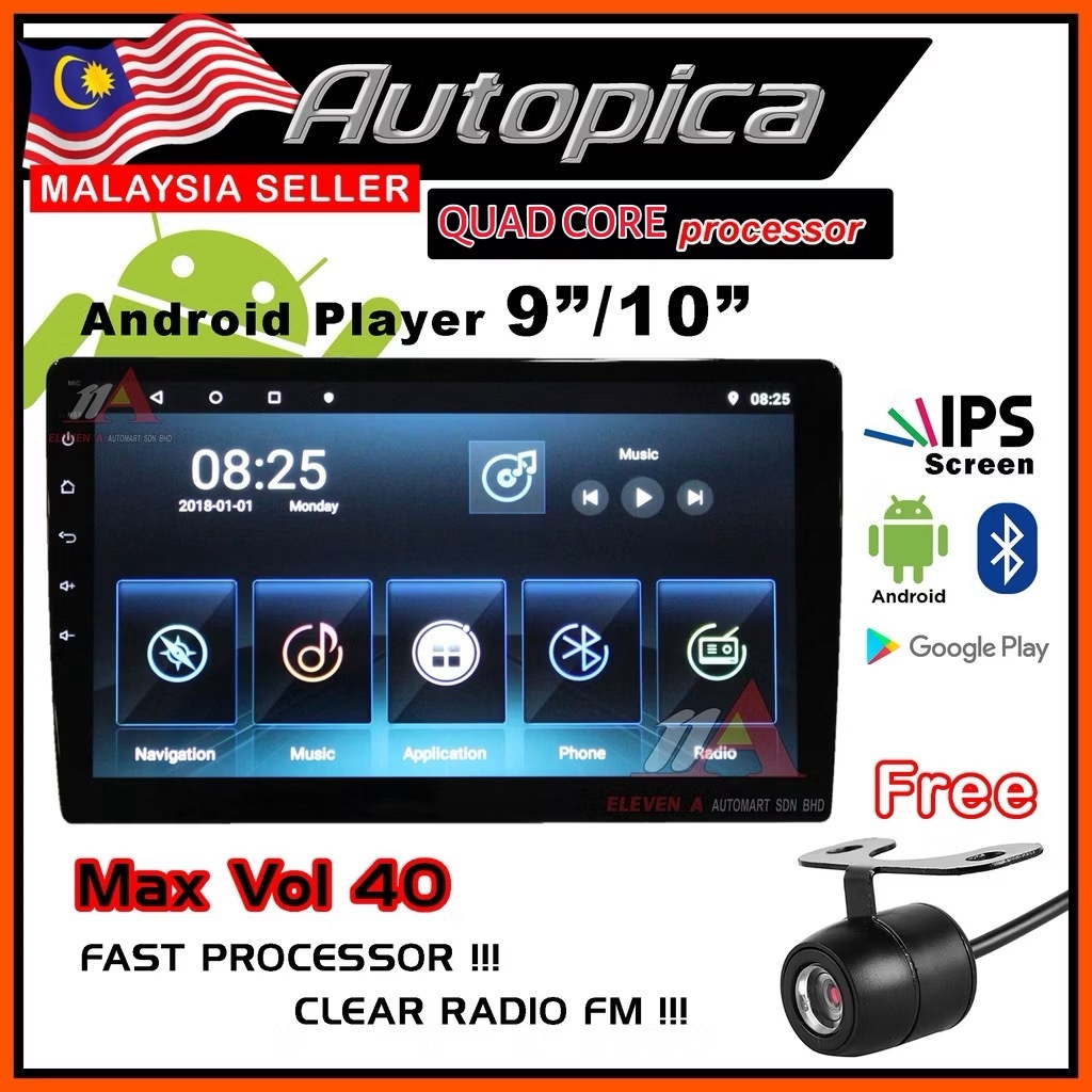 [Clear Radio] Allwinner Quad Core 7" / 9" / 10" IPS Car Android Player ...