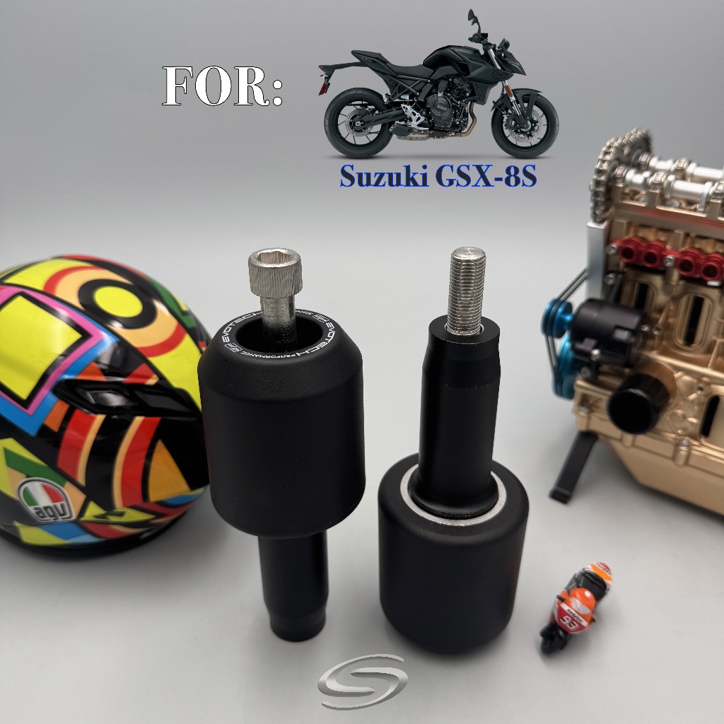 Evotech Frame Slider Suzuki GSX-8S Crash Bobbin Protection Motorcycle ...