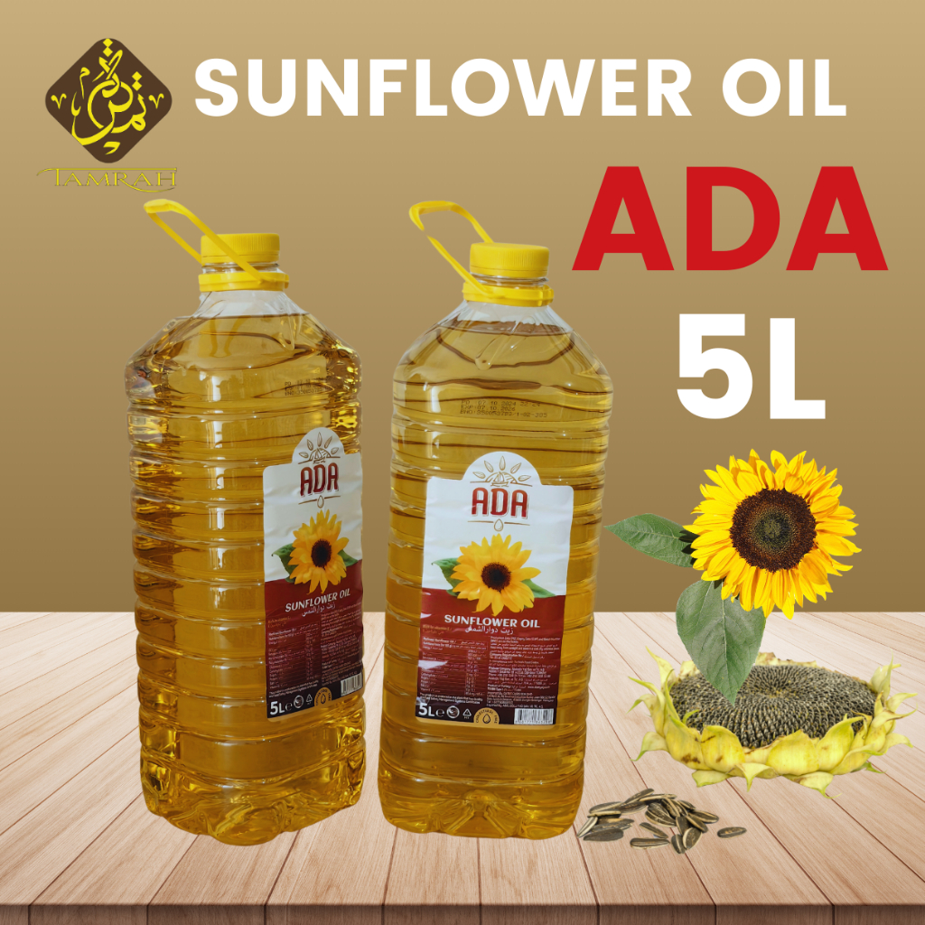 Sunflower Oil ADA / Sunflower Oil / 5 Litres / Minyak Biji Bunga ...