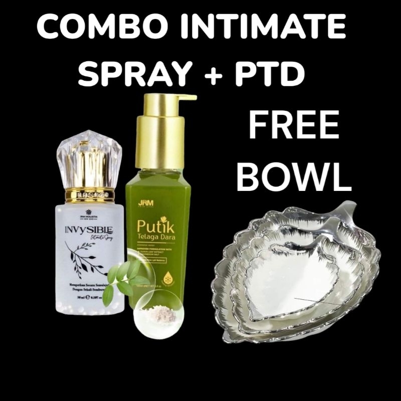 JRM PUTIK TELAGA DARA INVYSIBLE INTIMATE SPRAY PENCUCI WANITA JAMU RATU ...