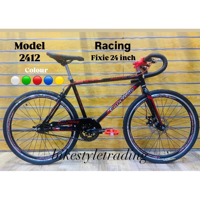 Basikal Fixie / Basikal 24 inch / Fixie Basikal / Budak Basikal ...