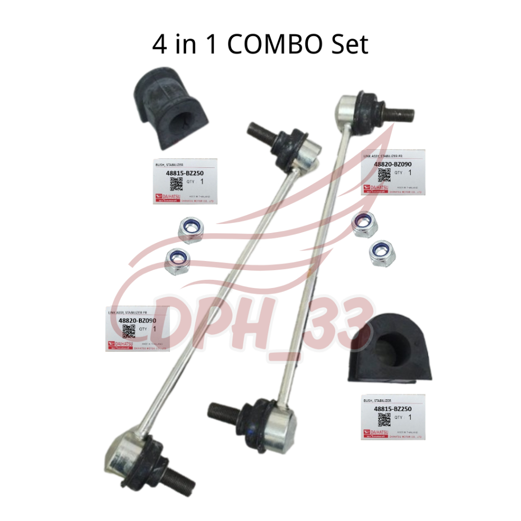 [4 IN 1 COMBO SET] Perodua MYVI ECO M800 D20N (2018 - 2022) - Daihatsu ...