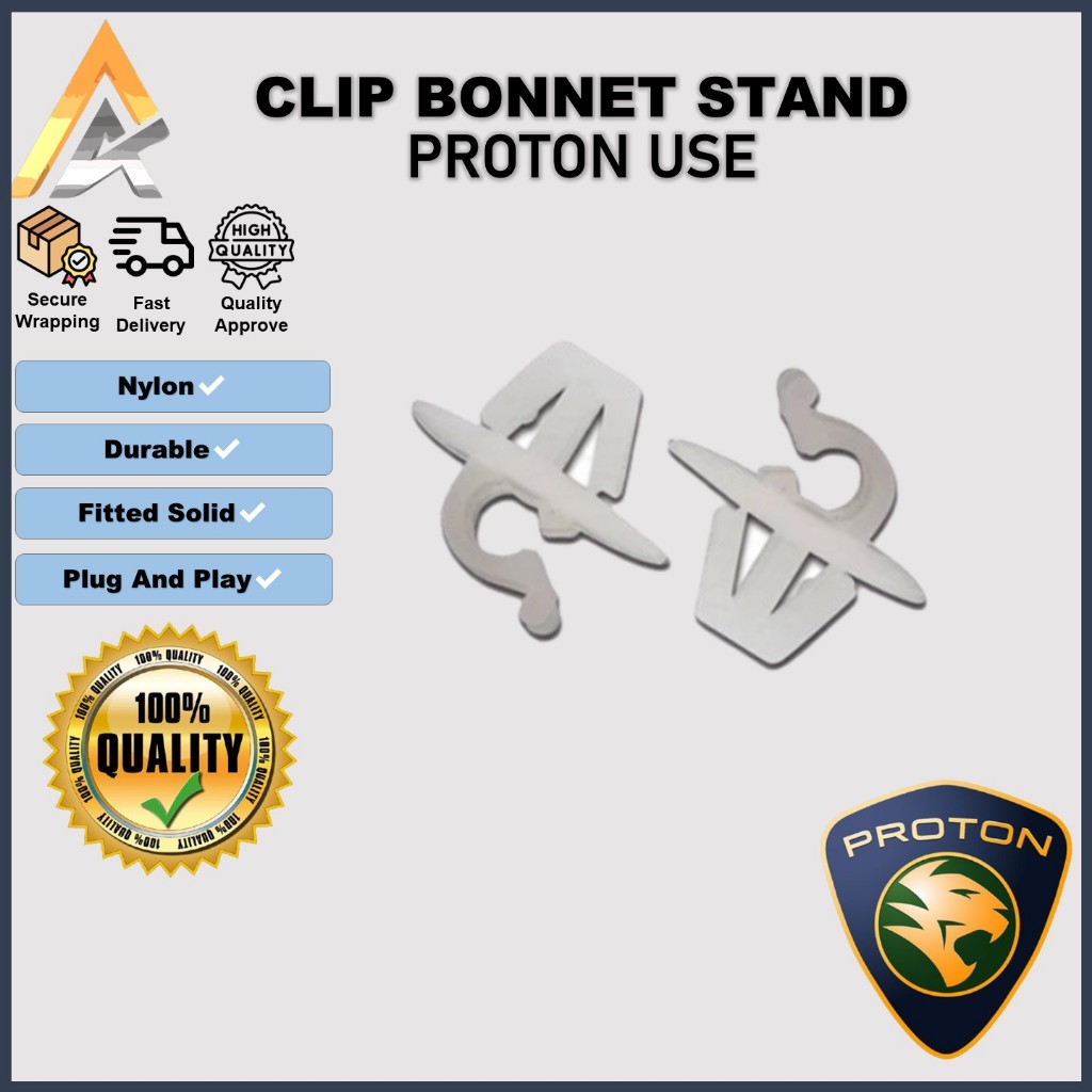 Proton Engine Bonnet Stand Clip Holder Hook Bonet Enjin - Proton Wira ...